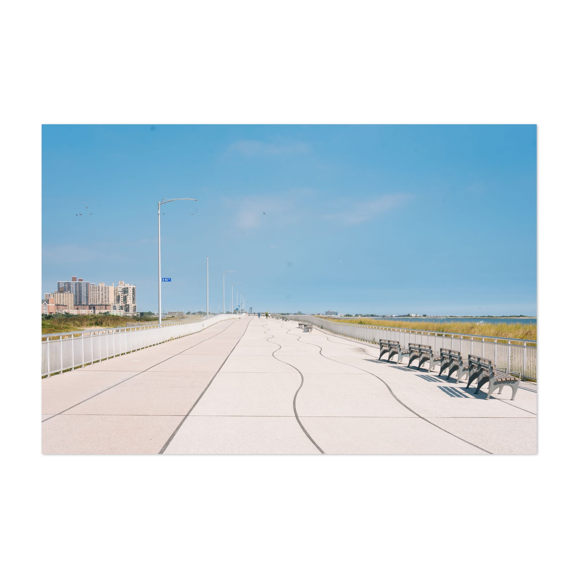 Rockaway Boardwalk 01 - Queens New York Photography Boardwalk Coastal ...