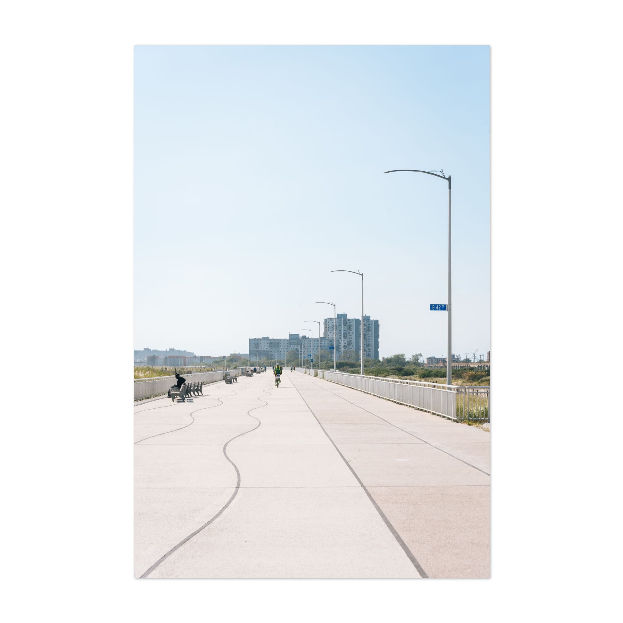 Rockaway Boardwalk 02 - Queens New York Photography Boardwalk Cityscape ...