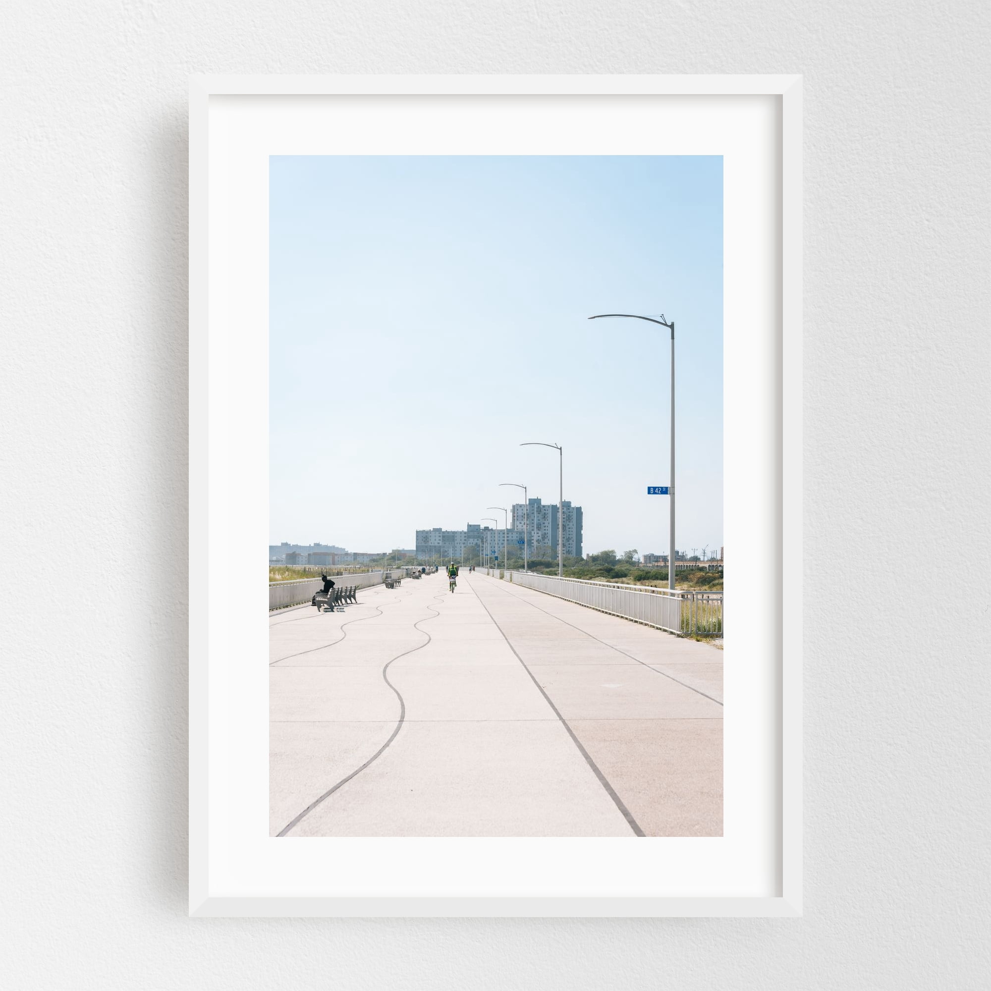 Rockaway Boardwalk 02 - Queens New York Photography Boardwalk Cityscape ...