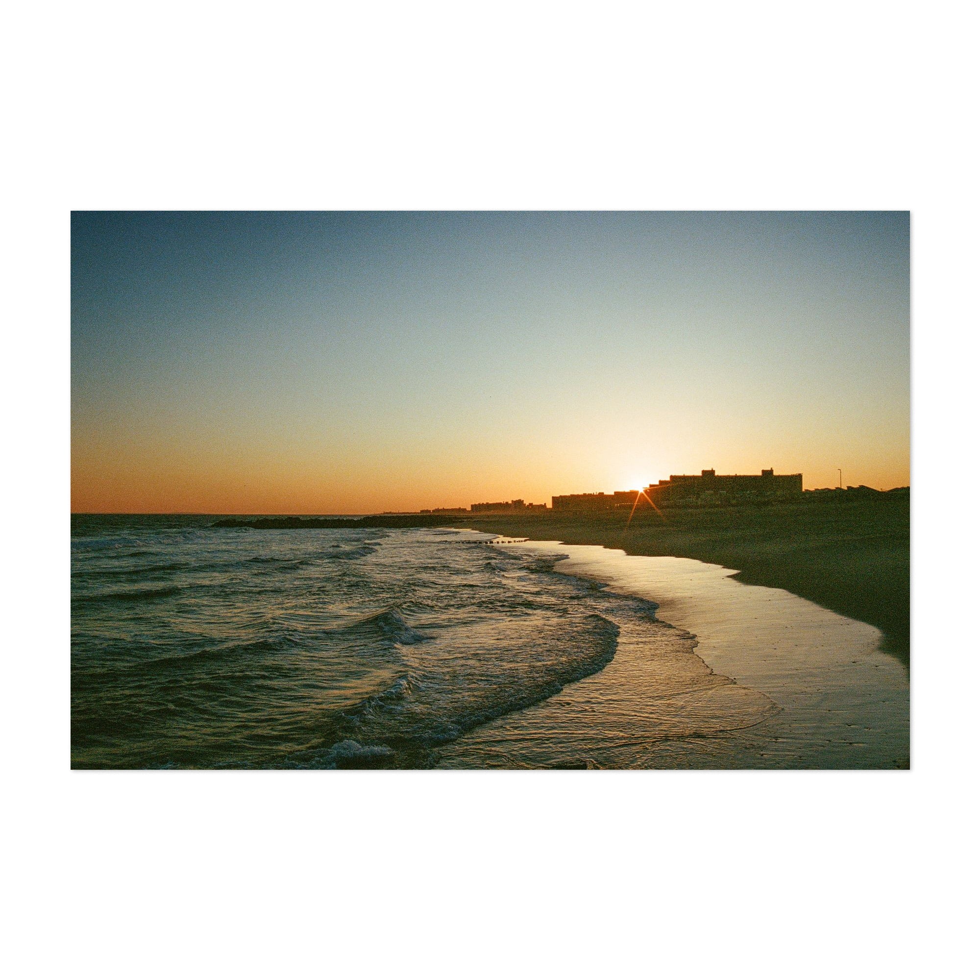 Rockaway Sunset - Queens New York Photography Unframed Wall Art Print ...