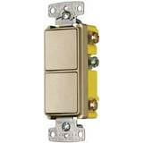 Rocker 3 Way Switch 15 Amp Ivory - Walmart.com