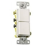 Rocker 3 Way Switch 15 Amp White - Walmart.com