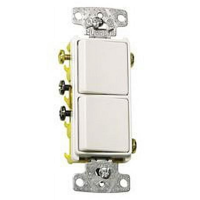 Rocker 3 Way Switch 15 Amp White - Walmart.com