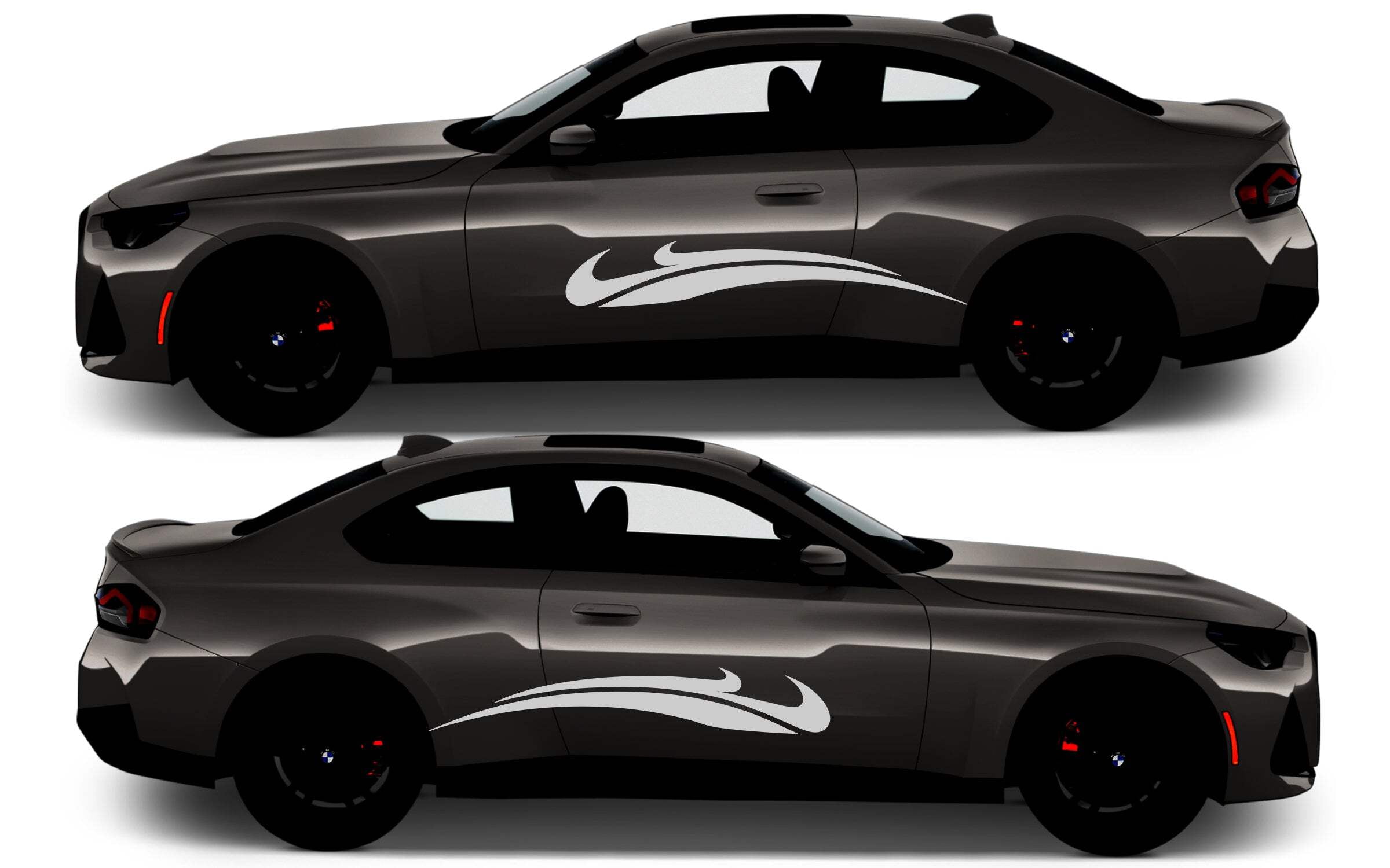 Rocker Panel Livery Self Healing Vinyl Side Graphics #005 fits All 2 ...