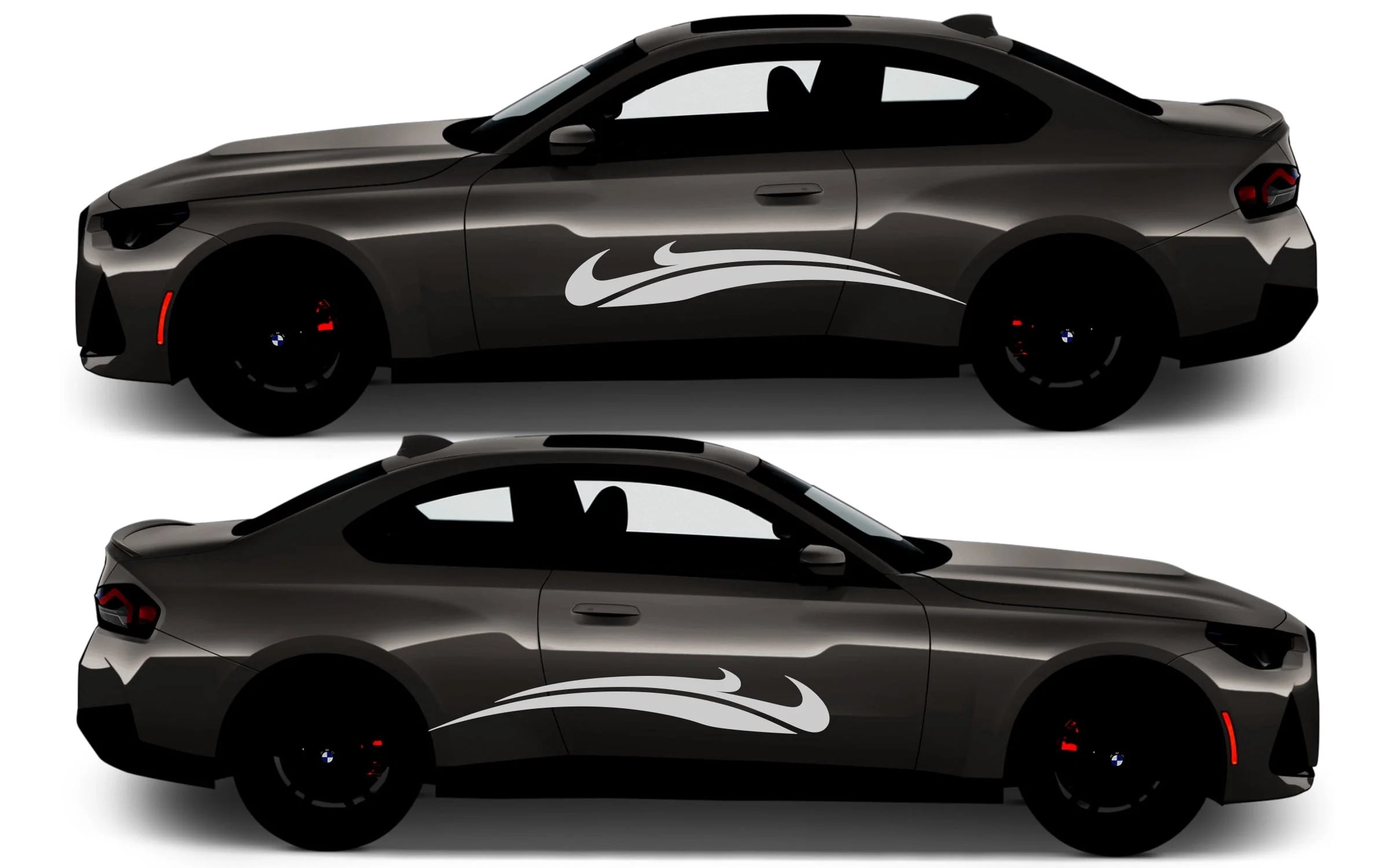 Rocker Panel Livery Self Healing Vinyl Graphics #005 fits All 2 Door ...