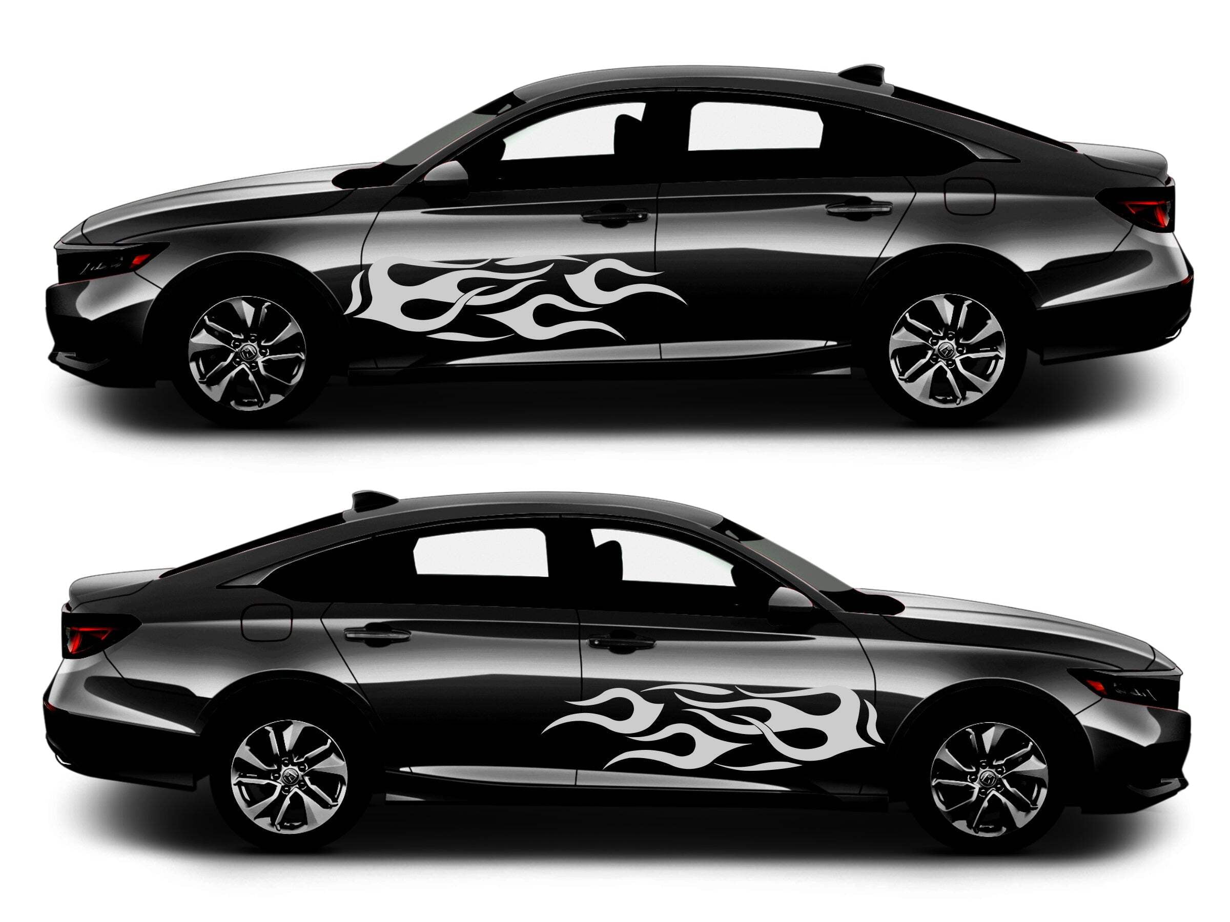 Rocker Panel Livery Self Healing Vinyl Side Graphics #008 fits All 4 ...