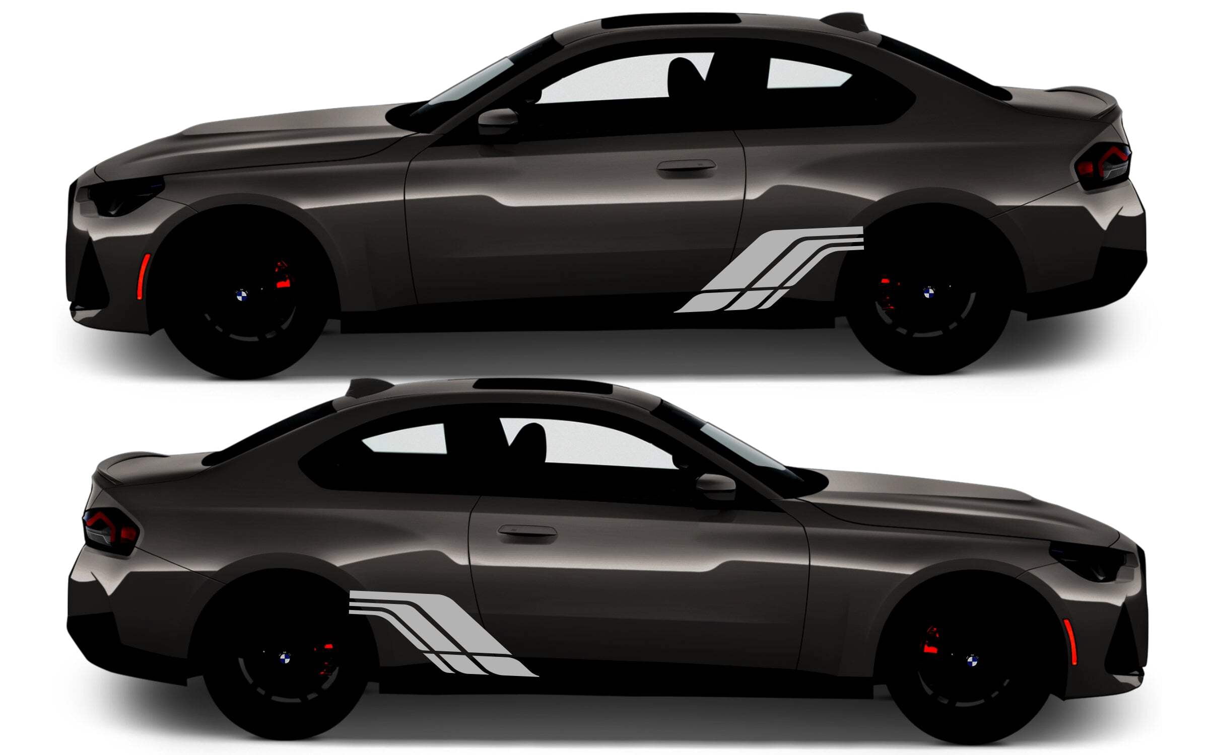 Rocker Panel Livery Self Healing Vinyl Side Graphics #010 fits All 2 ...