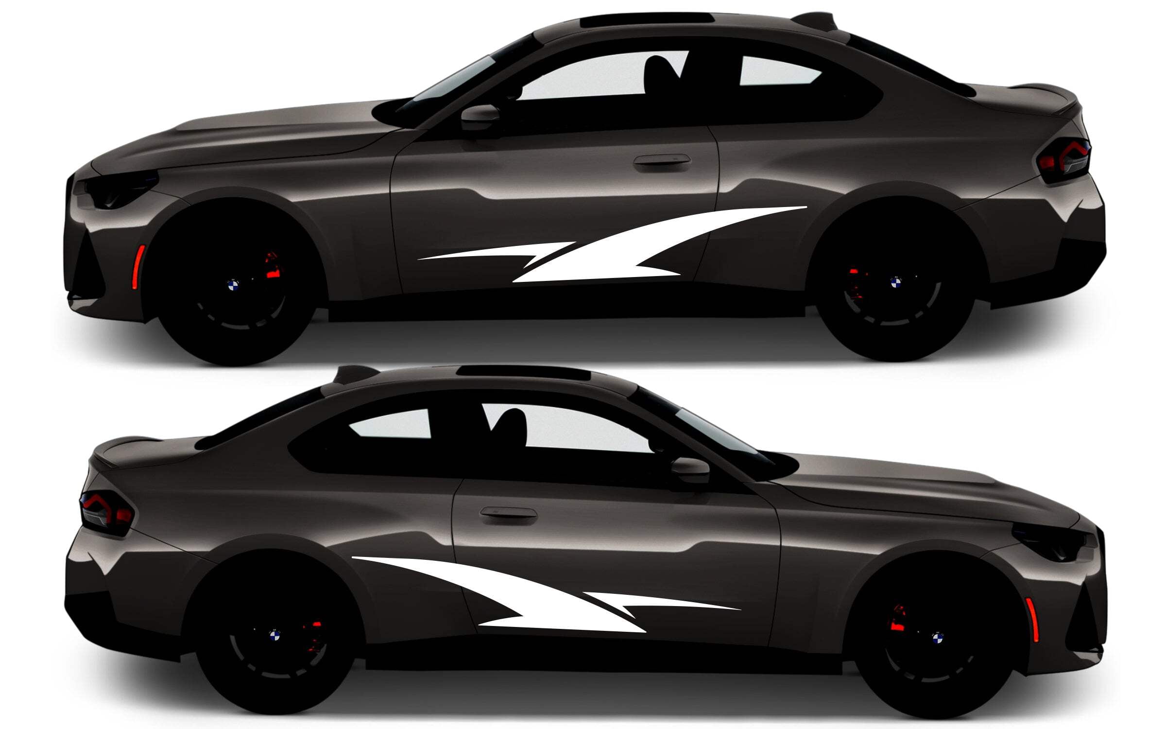 Rocker Panel Livery Self Healing Vinyl Side Graphics #015 fits All 2 ...