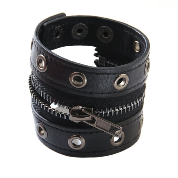 Rocker Style Punk Adjustable Bracelet Synthetic Chain For Outdoor ...