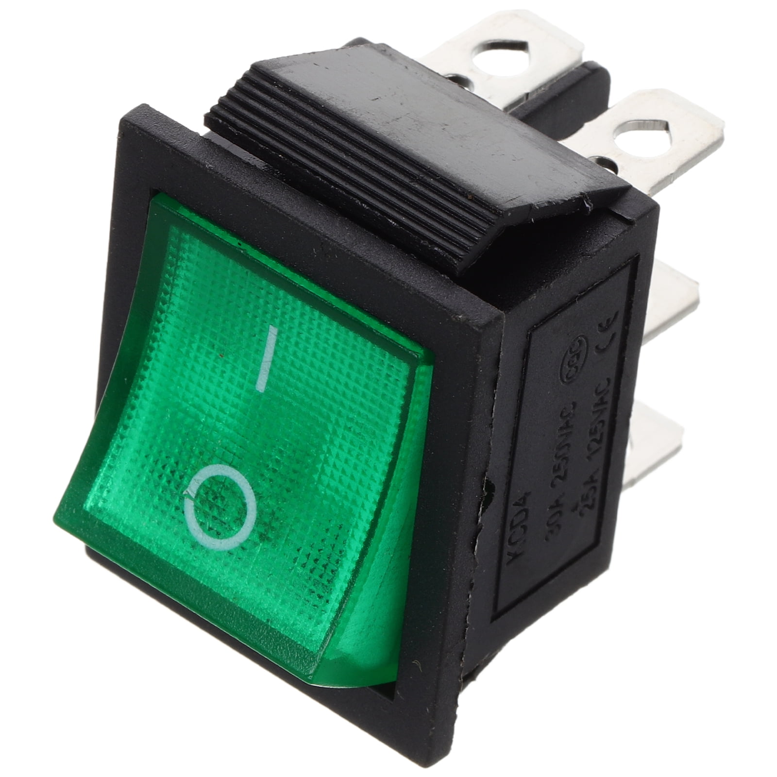 Rocker Switch 6 Pin 2 Positions Light On Off Button Boat Toggle Light ...