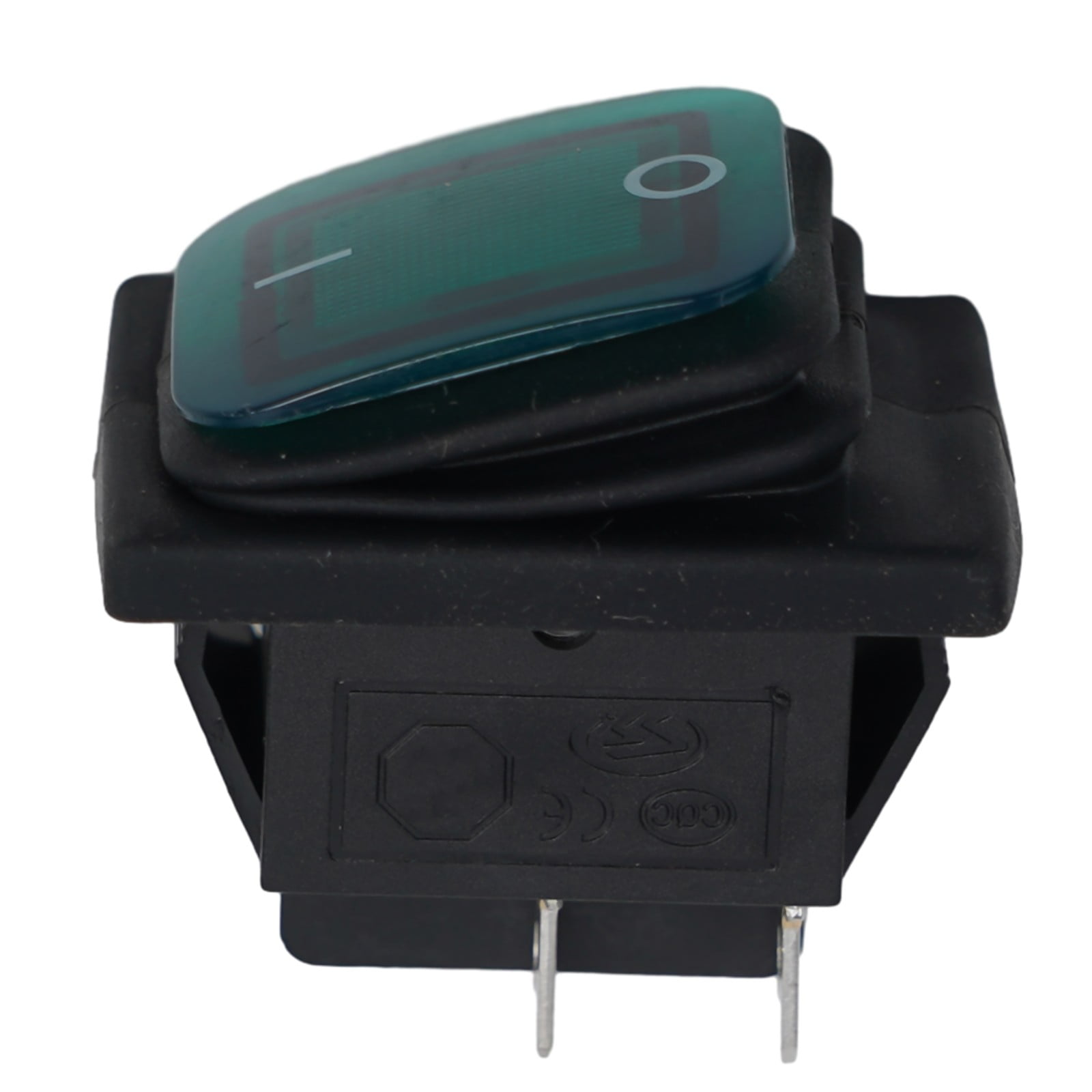 Rocker Switch DPST 16A 250VAC For Motor Loads Rectangular Applications ...