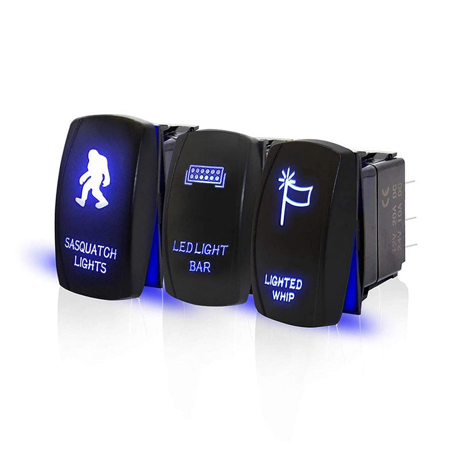 Rocker Switch LED Light Bar Switch for ATV X3 - Walmart.com