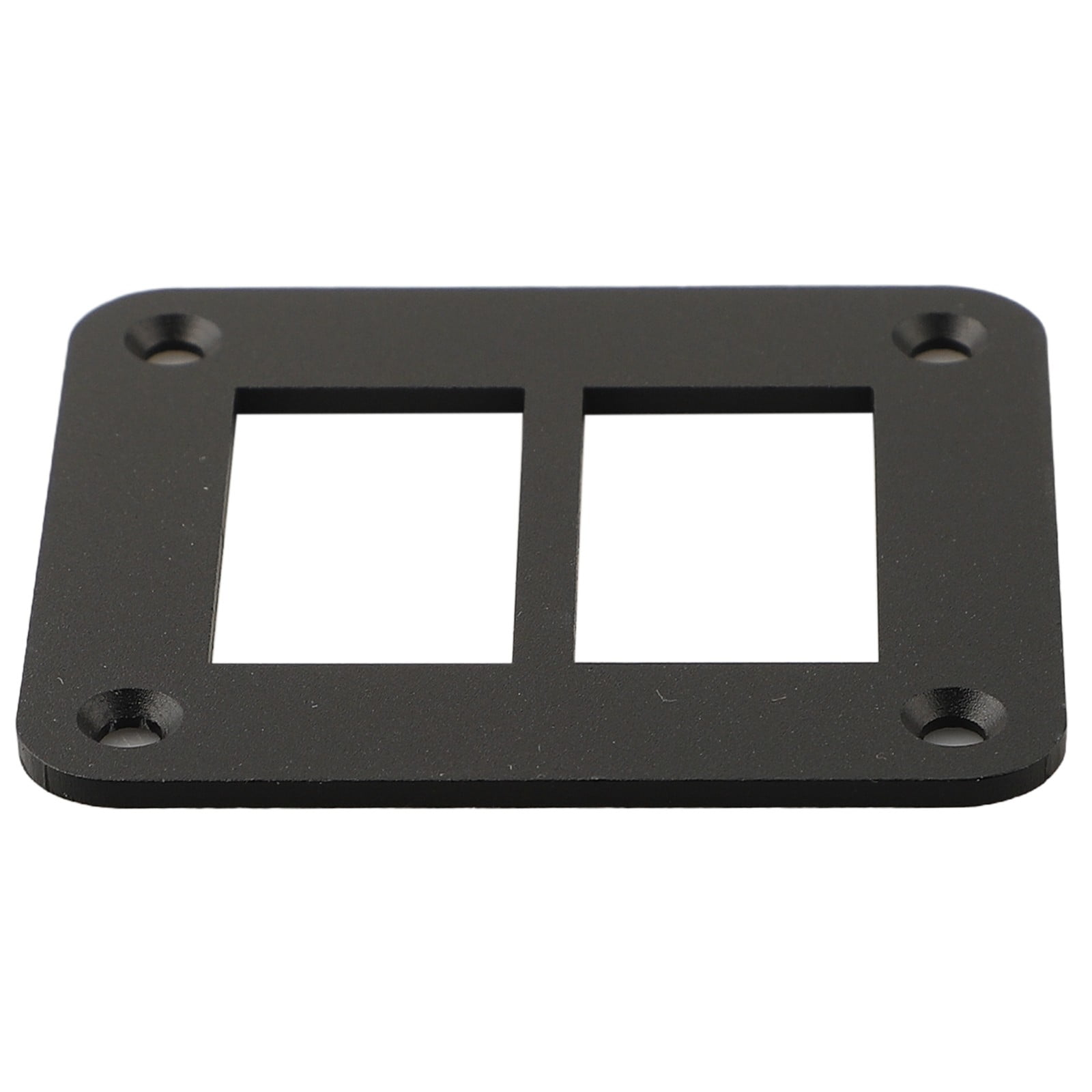Rocker Switch Panel Housing Black Aluminium Switches Shell Bracket 2Way ...