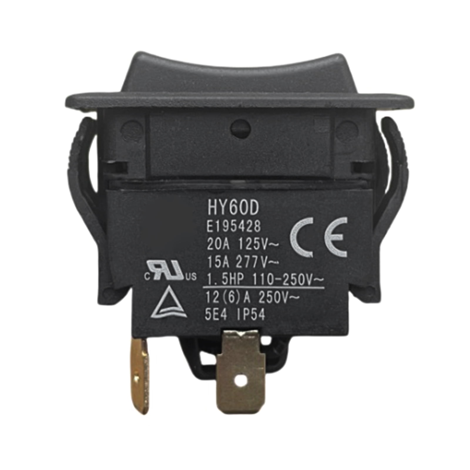 Rocker Switches 20A 125VAC 4Pin Momentary Push Button Heavy Duty Push ...