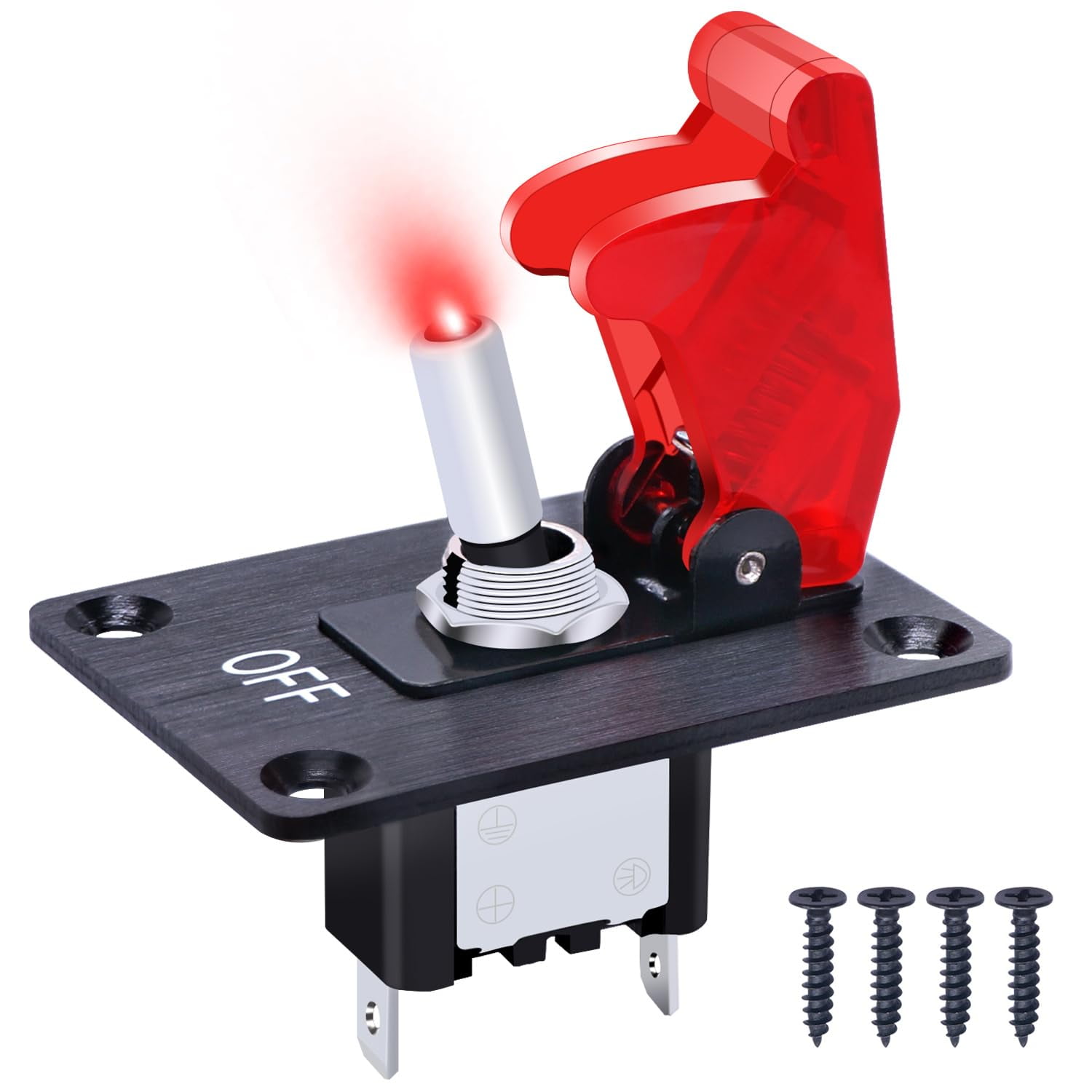 /Rocker Toggle Switch Panel with 12V 20A Heavy Duty Racing Car ...