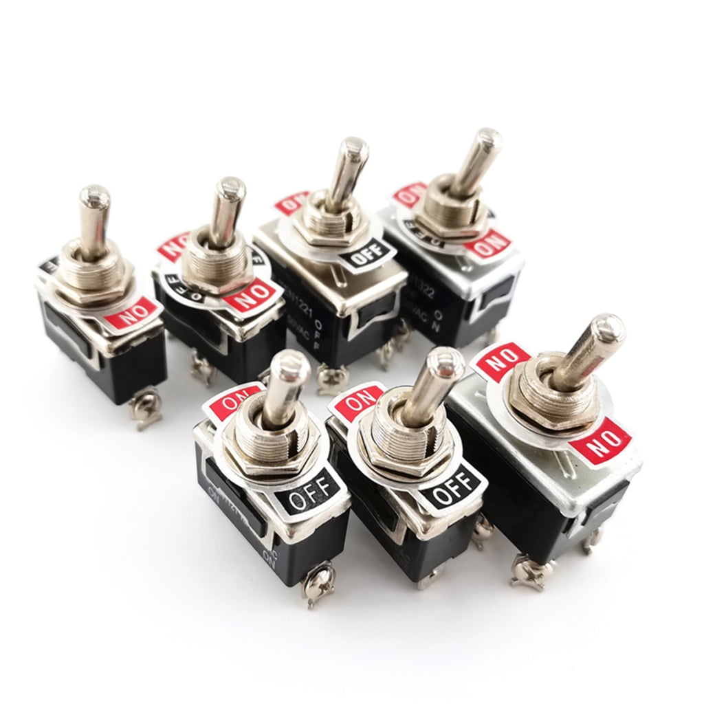 Rocker Toggle Switches ON-OFF-ON / ON-OFF 2/3/4/6Pin Toggle Switches ...
