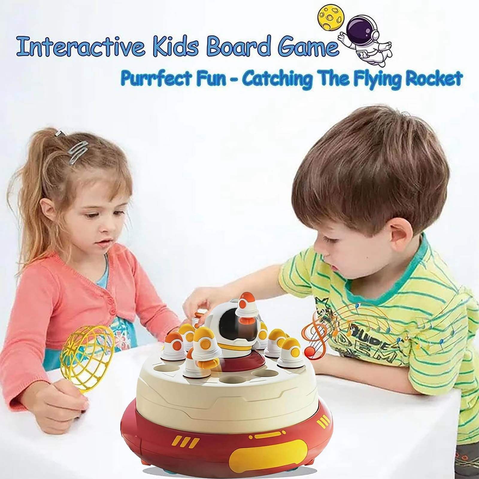Rocket And Catch Toy Table Game Cultivates Parent Child Interaction ...