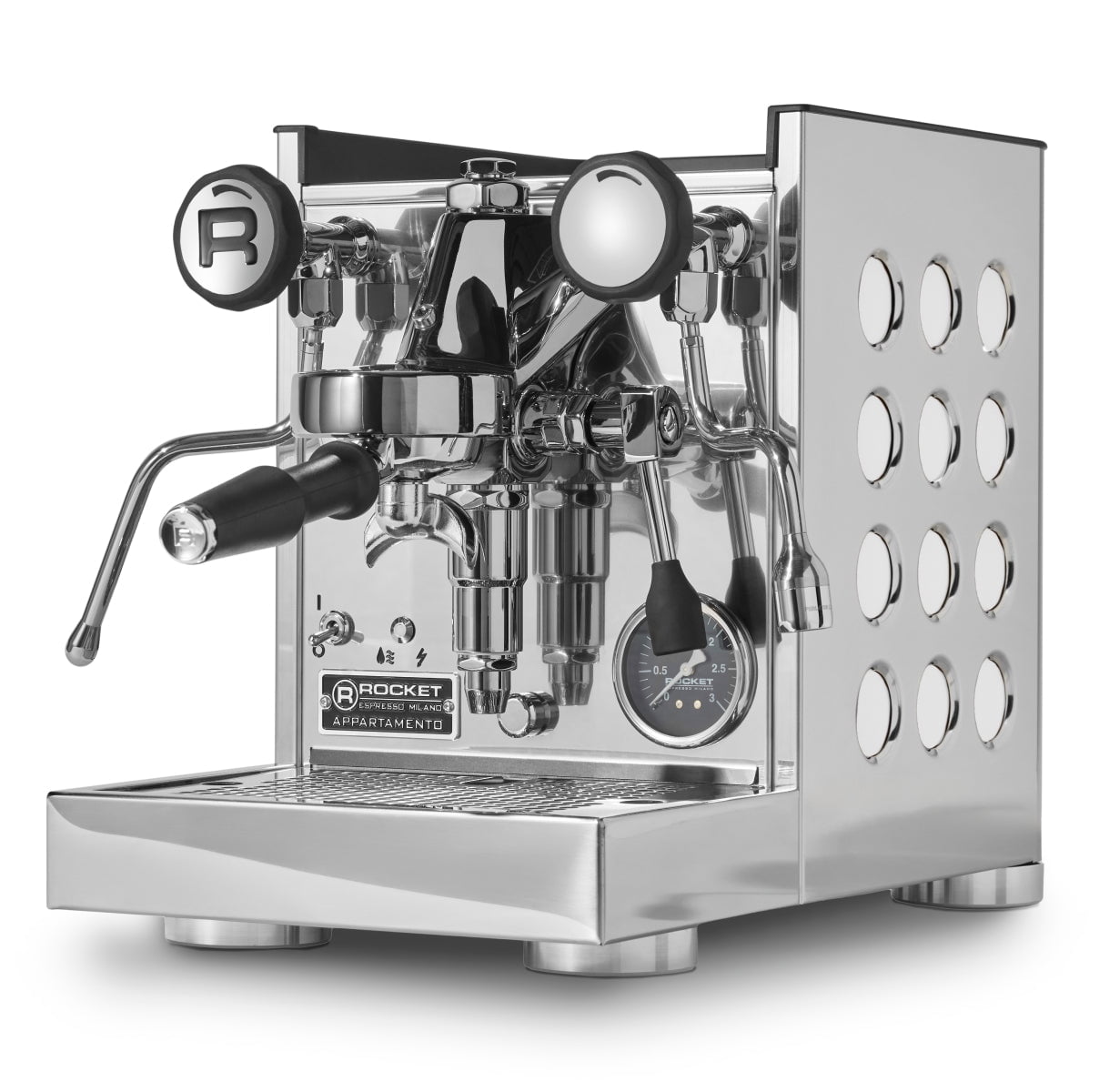 Rocket Espresso Appartamento TCA Espresso Machine (Stainless/White ...