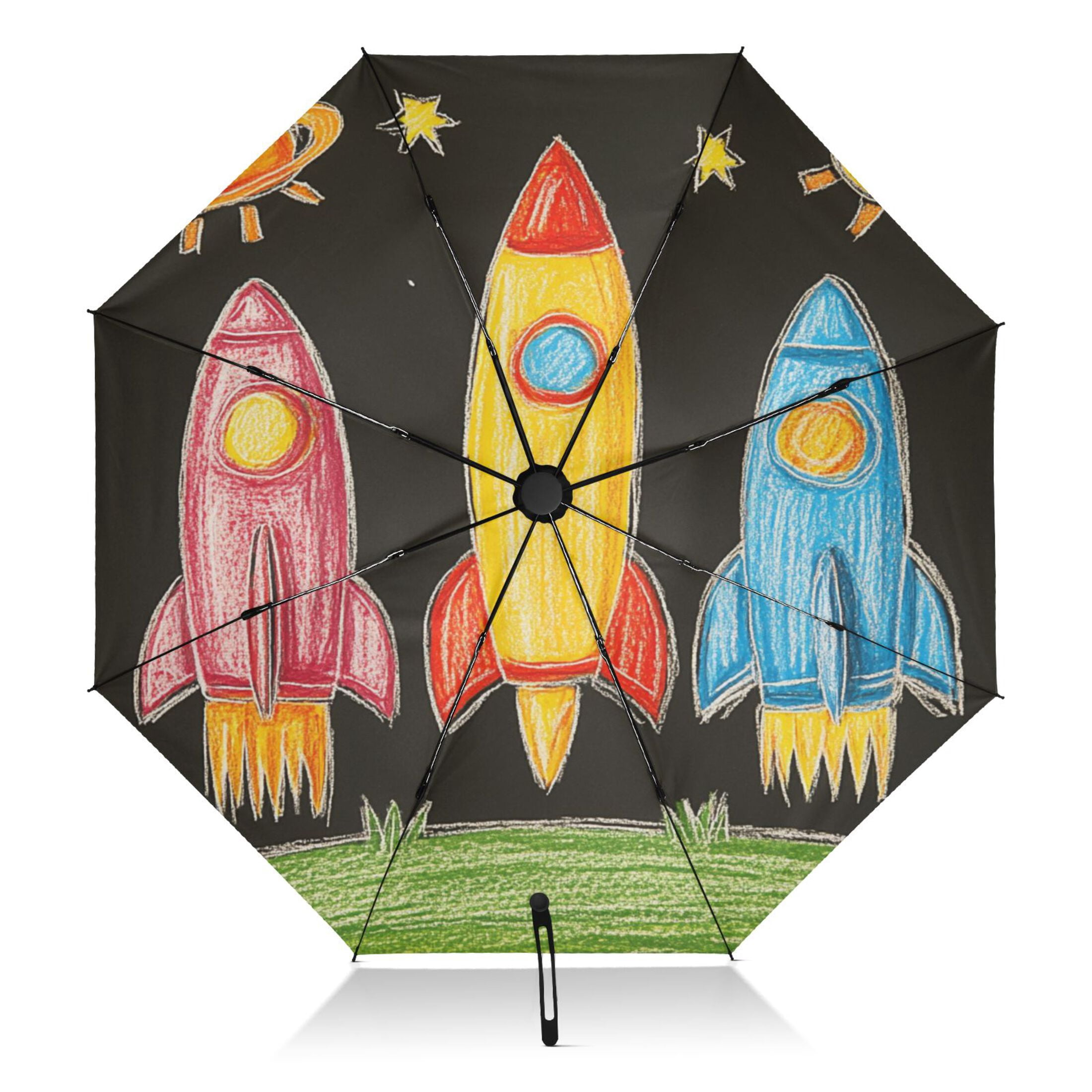 Rocket Extra Large Automatic Umbrella, UV Protection, Waterproof, Auto ...