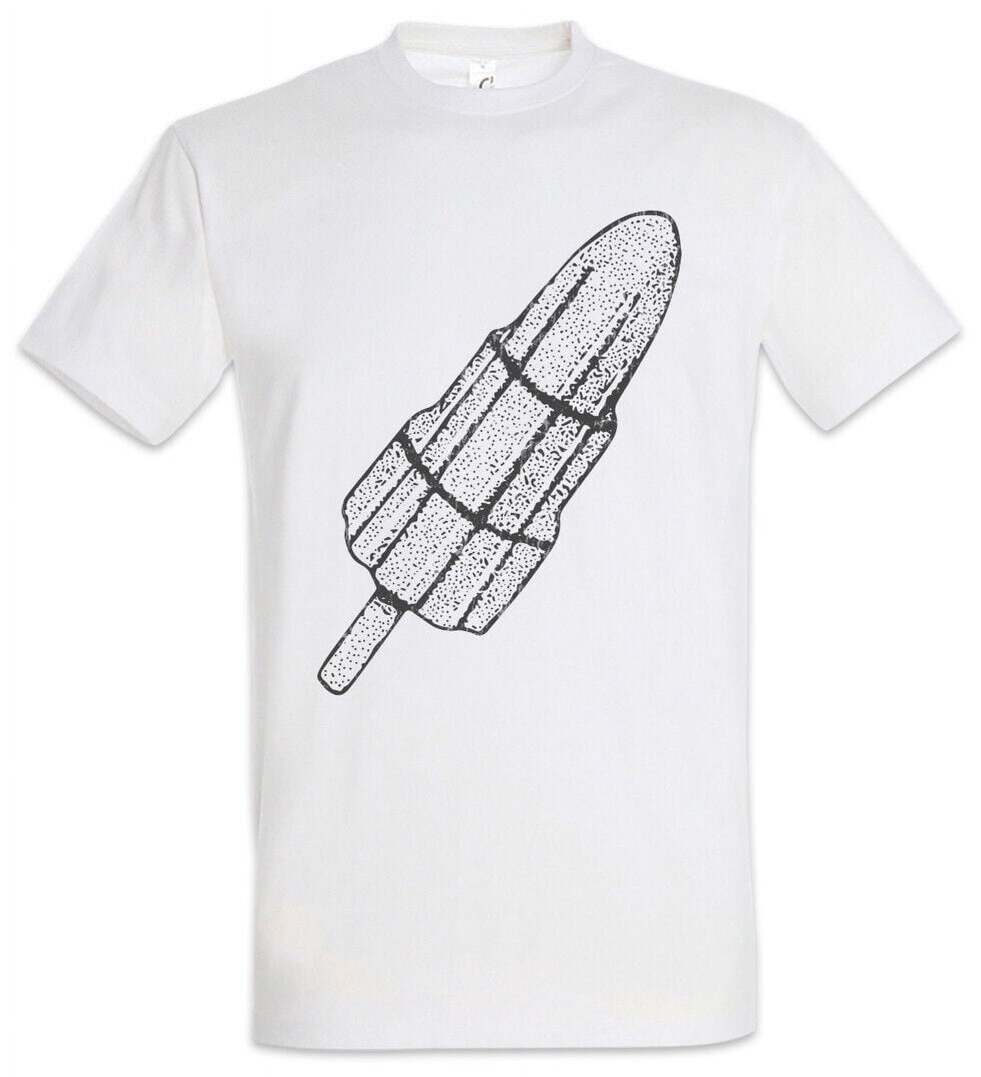 Rocket Ice I T-Shirt Cream Man Astronaut Space Fun - Walmart.com