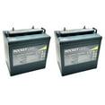 Rocket L-875 170Ah 8V Golf Cart Battery - Replaces Trojan T-875 (Set of ...