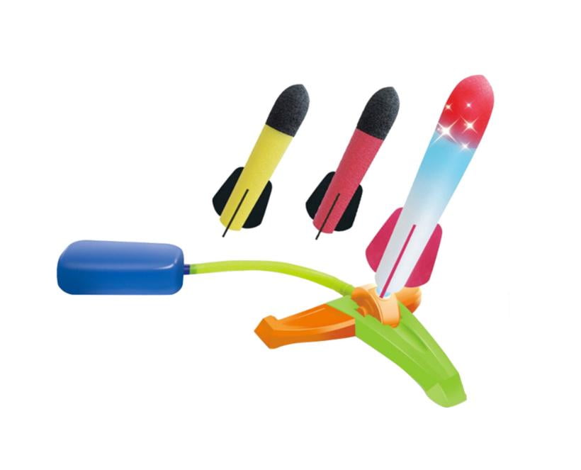 Rocket Launcher for Kids, Outdoor Duel Game Foam Jump Rocket Launcher ...