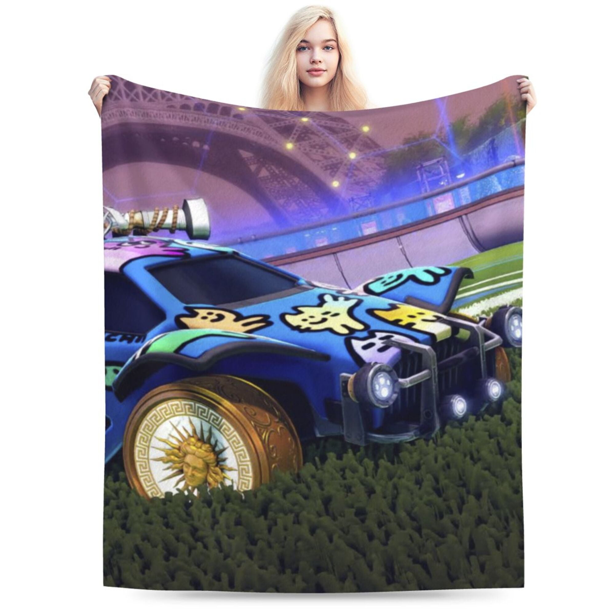 Rocket League Blanket, Super Soft Throw Blanket For Couch Sofa Bed ...