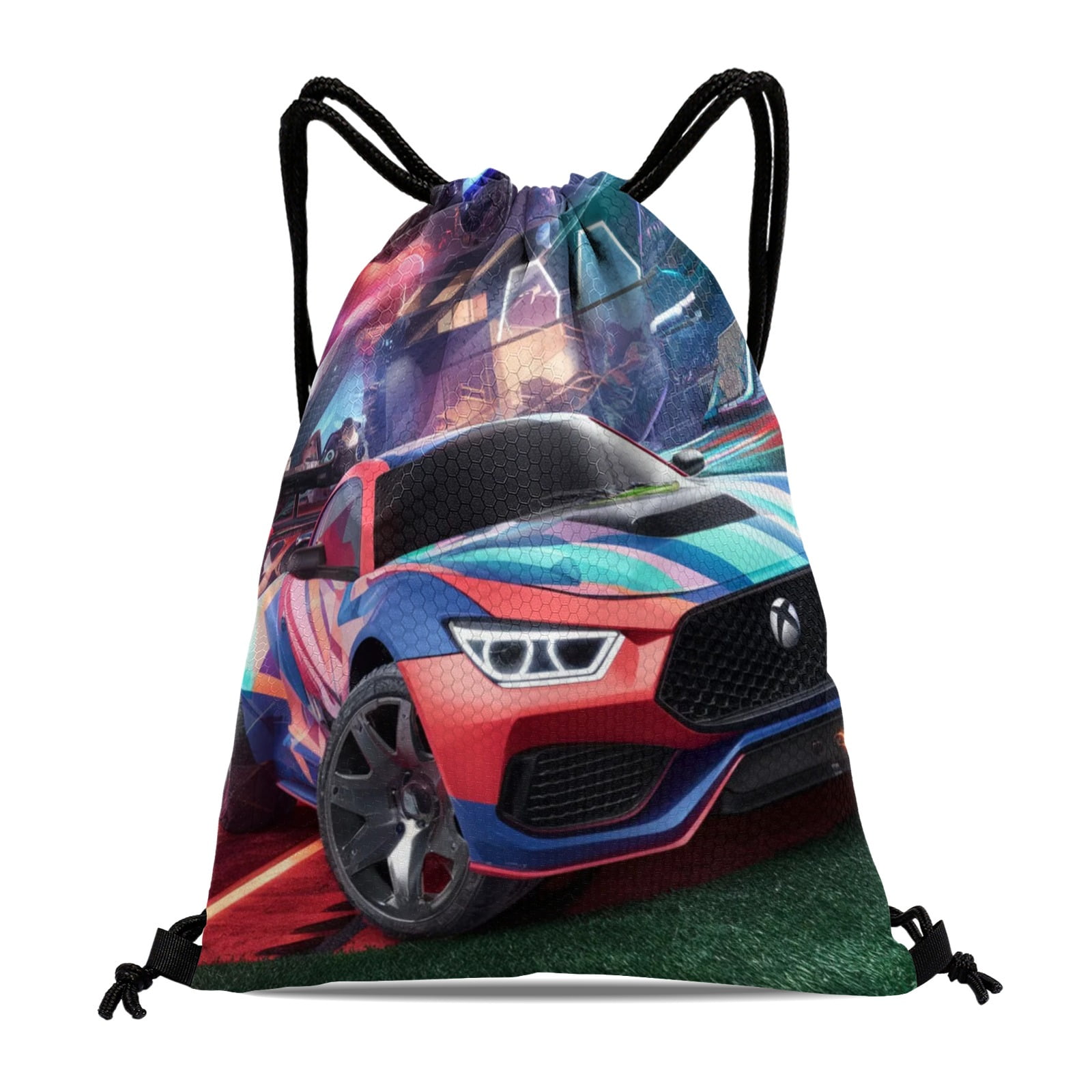 Rocket League Drawstring Gym Sack:Suitable for travel, beach, and ...