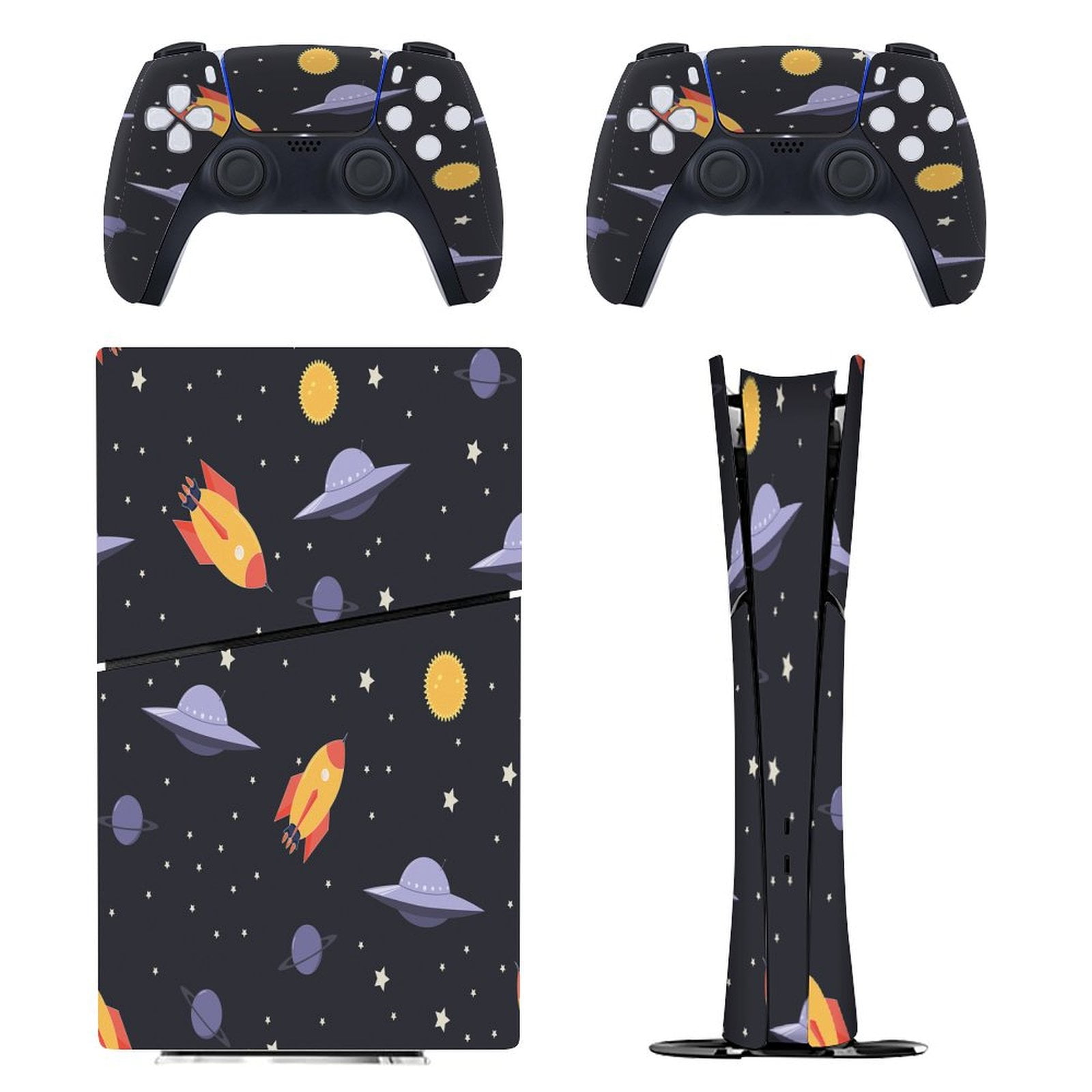 Rocket PS5/PS5 Slim Digital Disc Skin Sticker For Console And ...