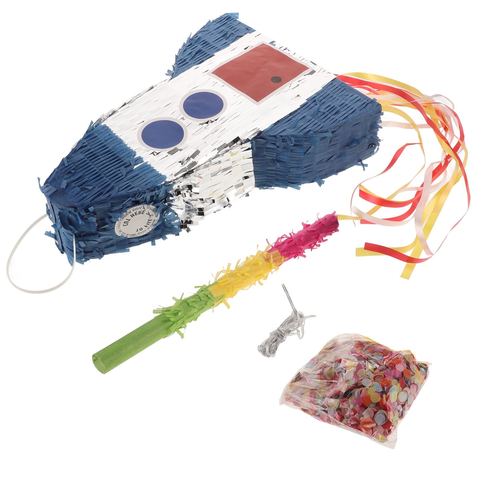 Rocket Pinata For Kids Birthday Party Space Themed Party Supplies For ...