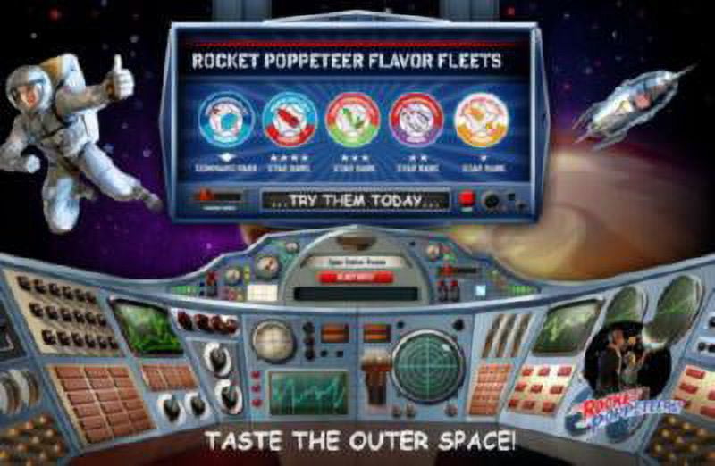 Rocket Poppeteers Mini Poster Taste The Outer Space! 11inx17in Poster ...