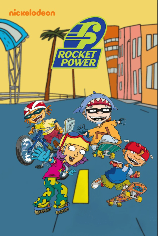 Rocket Power 1999 Poster 24x36 - Animated Sports Adventure Iconic Kids Series - Walmart.com