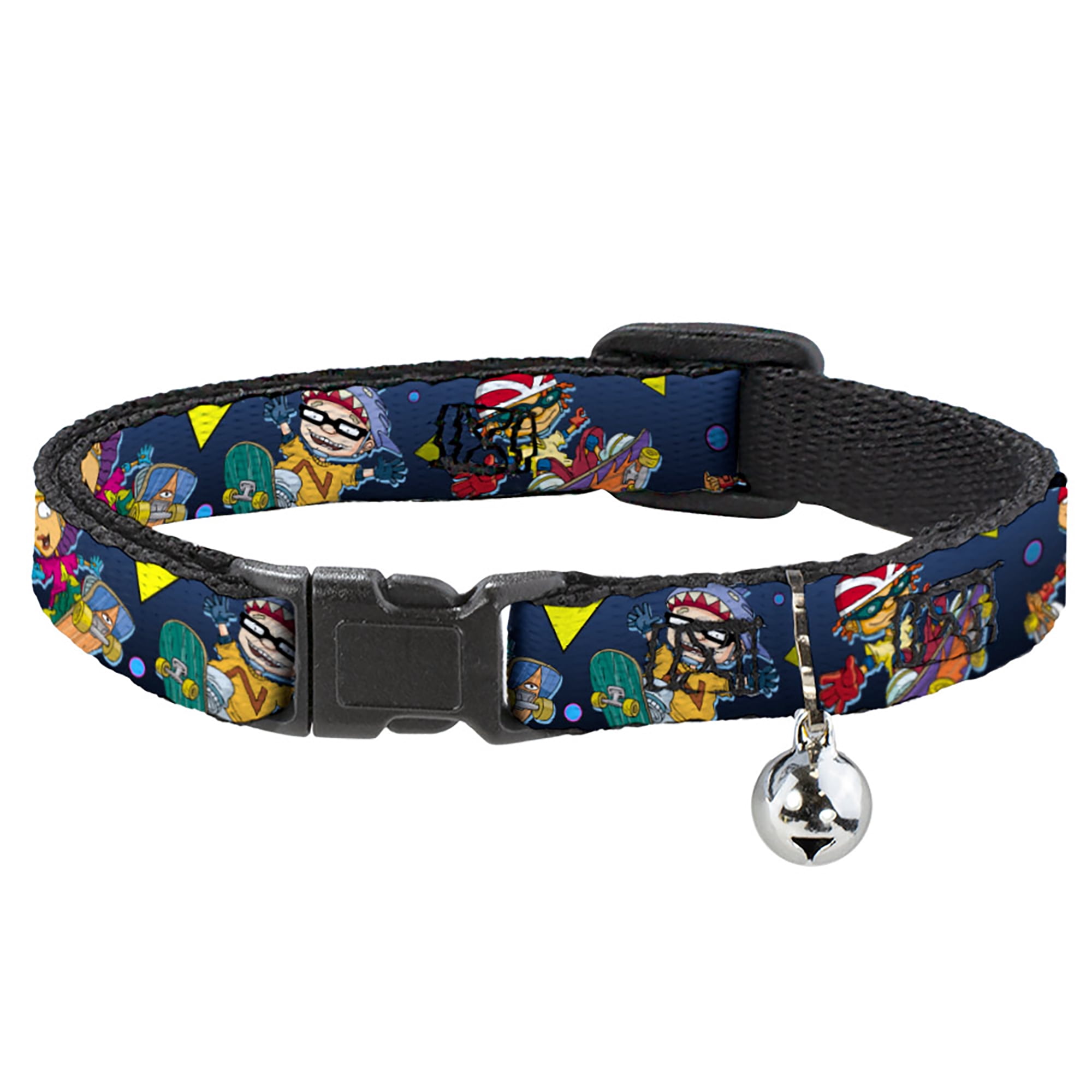 Rocket Power Breakaway Cat Collar With Bell, Plastic Clip, Easy ...