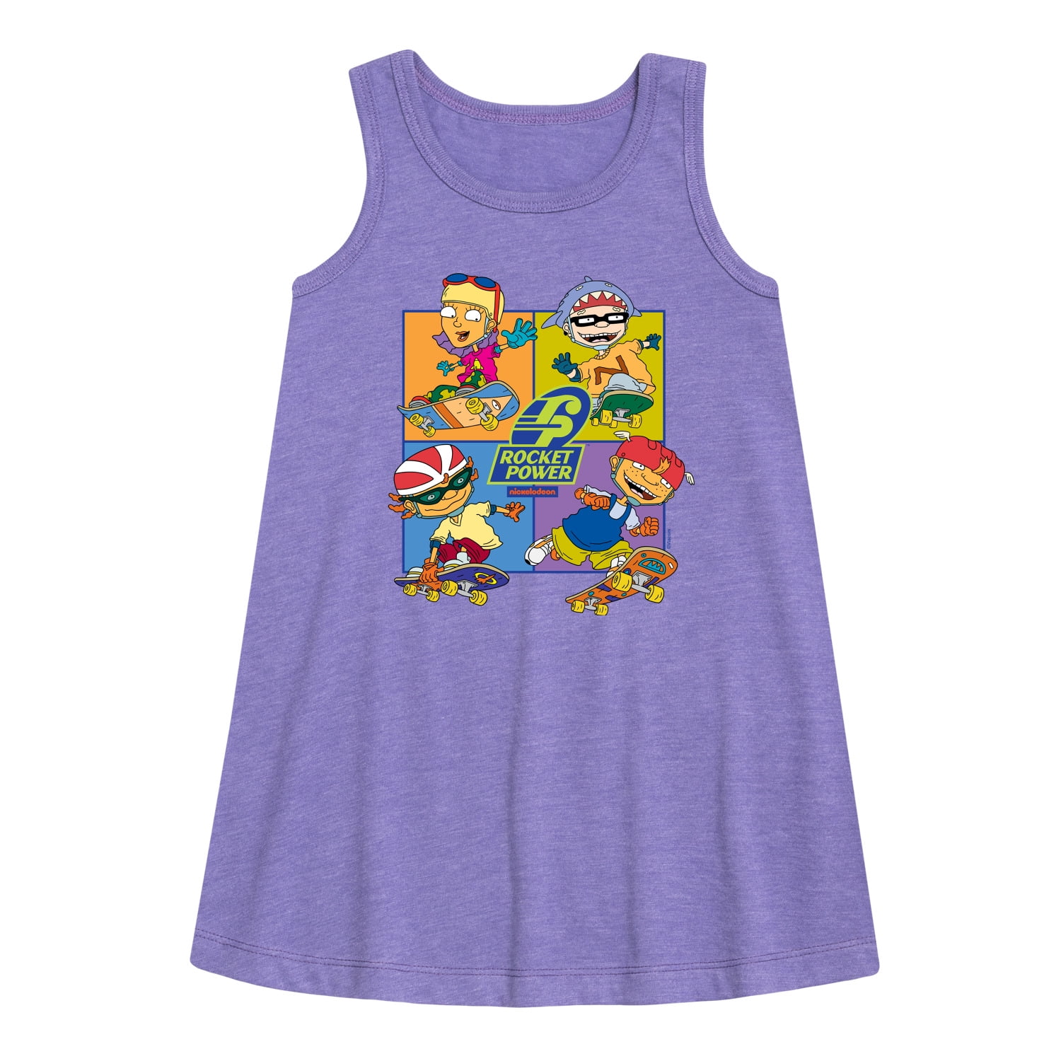 Rocket Power - Skate Life - Toddler and Youth Girls A-line Dress ...