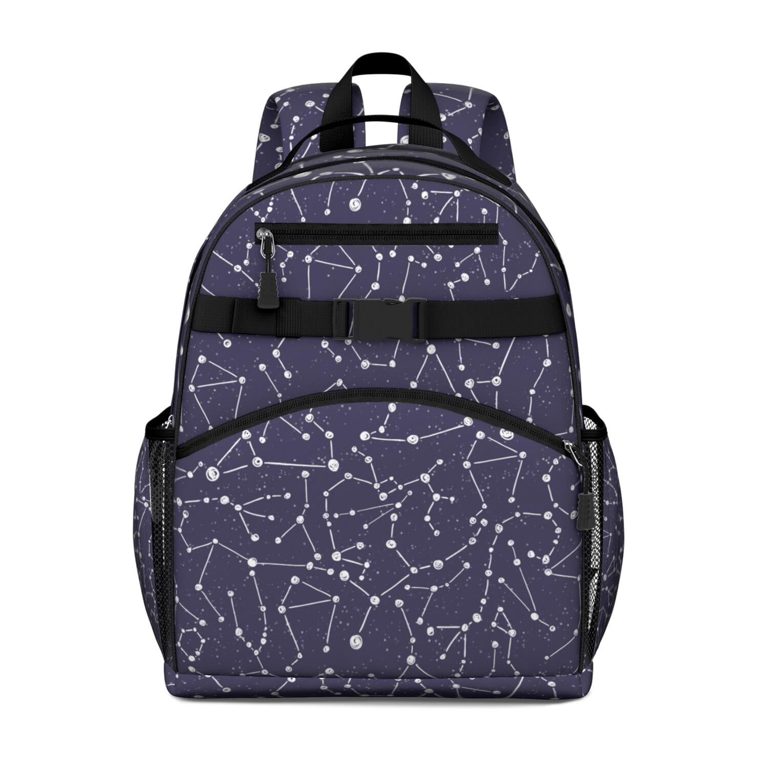 Rocket Print School Backpack - Waterproof & Ergonomic Book Bag for ...