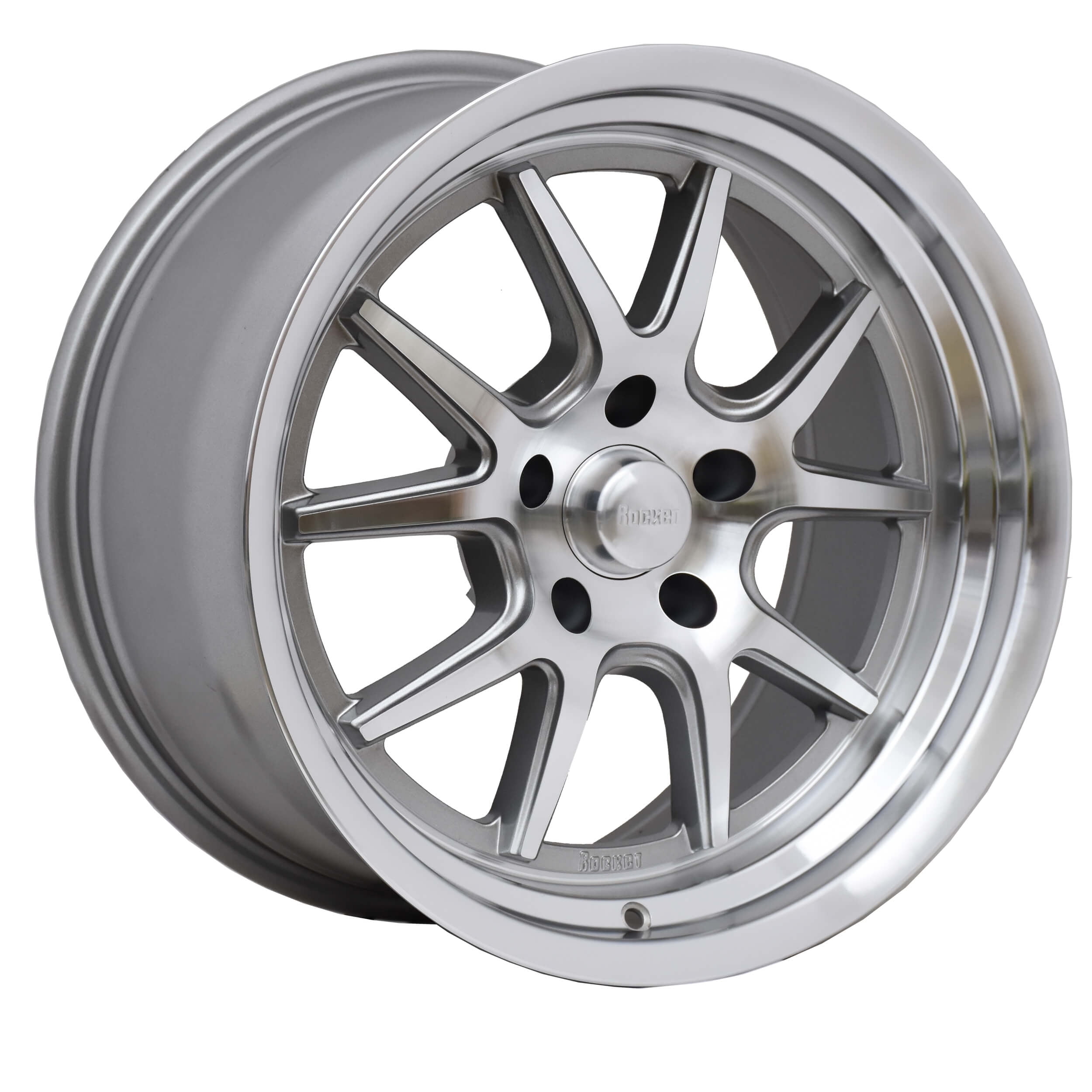 Rocket Racing Wheels TTR19-816160 18x10 Attack Machined 5x4.75 6.0 bs ...
