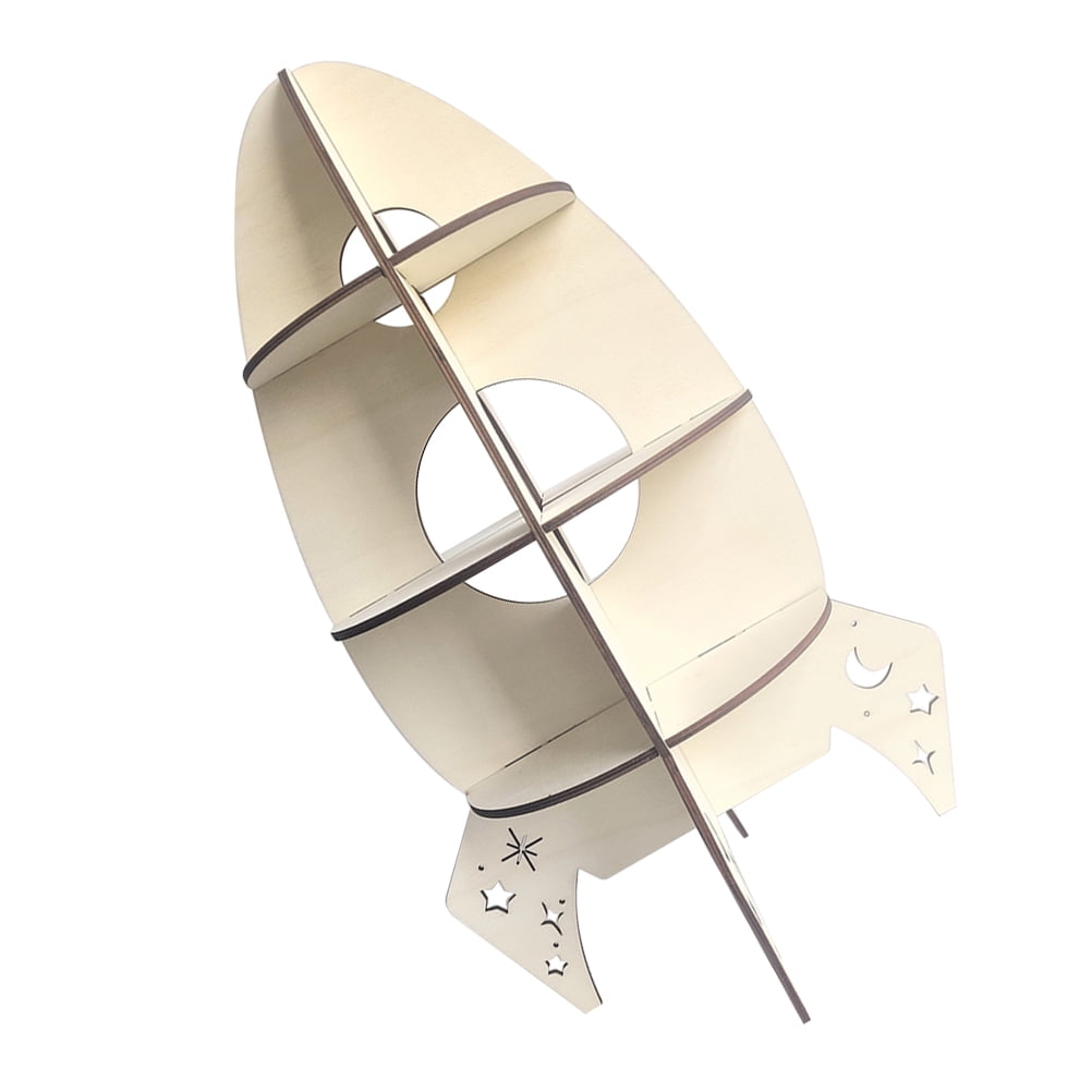 Rocket Shelf Bag Storage Tower Creative Bracket Affordable Display ...