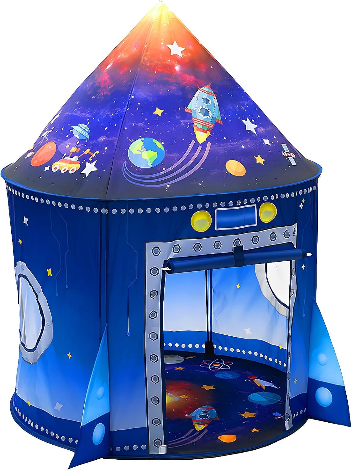 Rocket Ship Play Tent for Kids, Astronaut Spaceship Space Themed ...