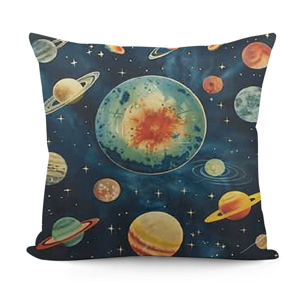 Rocket Ship Solar System Outer Space Planets Design by Daphne Polselli ...