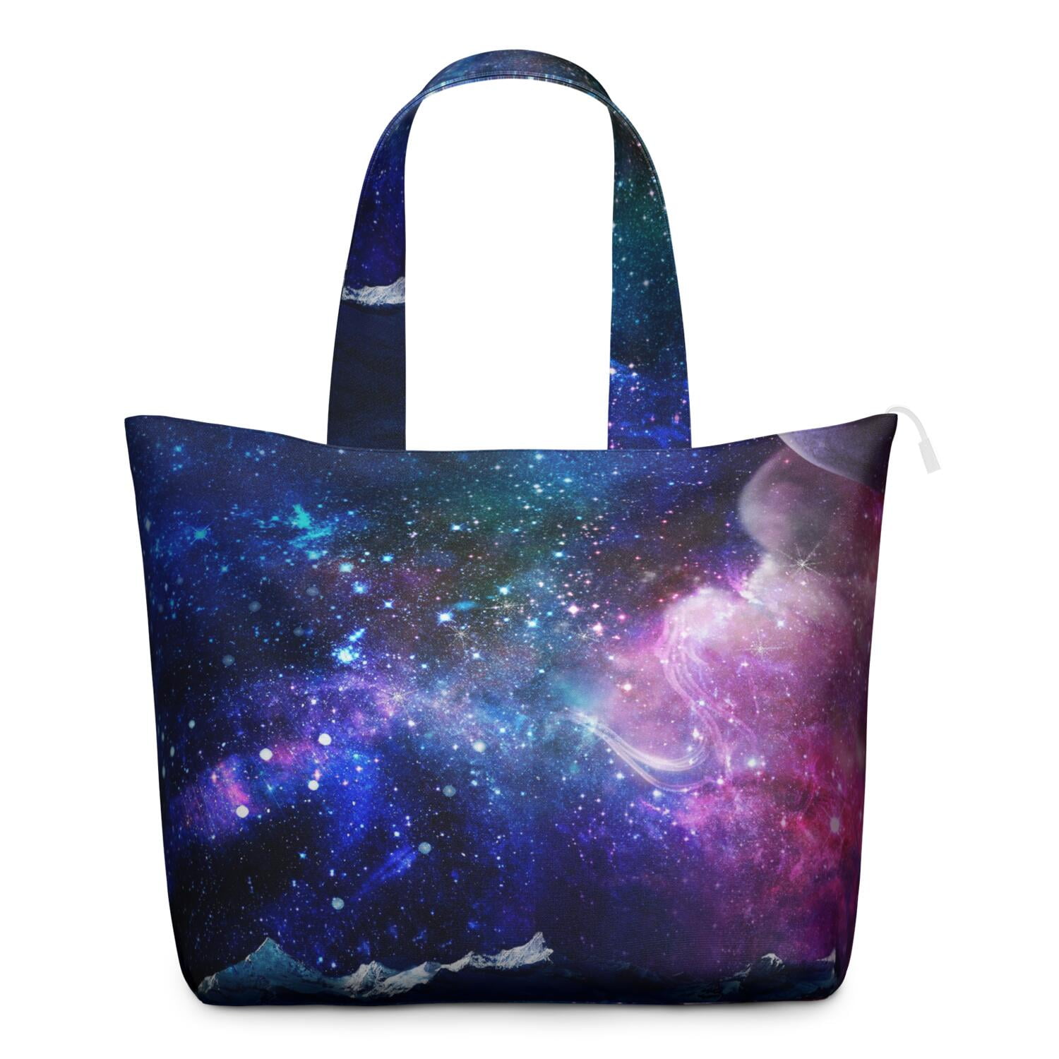 Rocket Themed Weekender Bag - Spacious Carry-On Tote with Secure Zipper ...