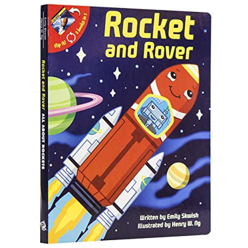 Pre-Owned 2 Books in 1: Rocket and Rover and All about Rockets 3-2-1 ...