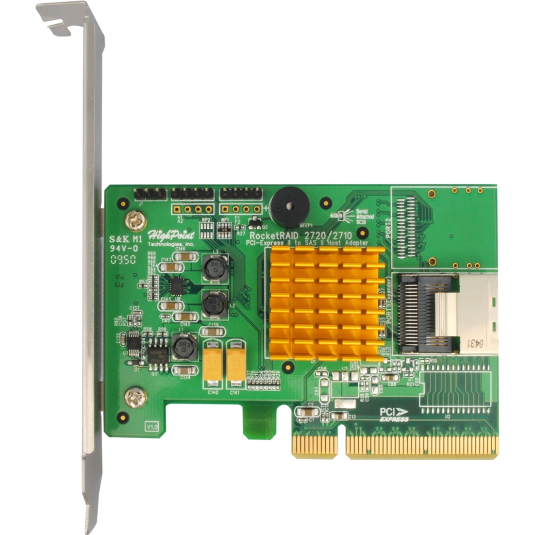 RocketRAID 2710 4-port SAS RAID Controller - Walmart.com