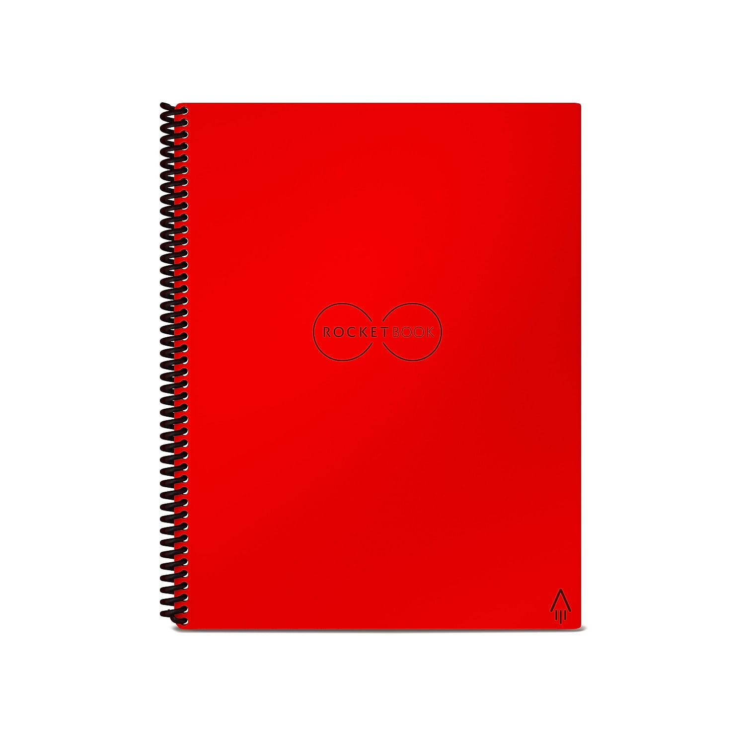 Rocketbook Core Smart Reusable Notebook - Red - Letter Size (8.5" x 11 ...