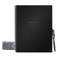 Rocketbook Fusion Smart Reusable Spiral Notebook, Black, Letter Size ...