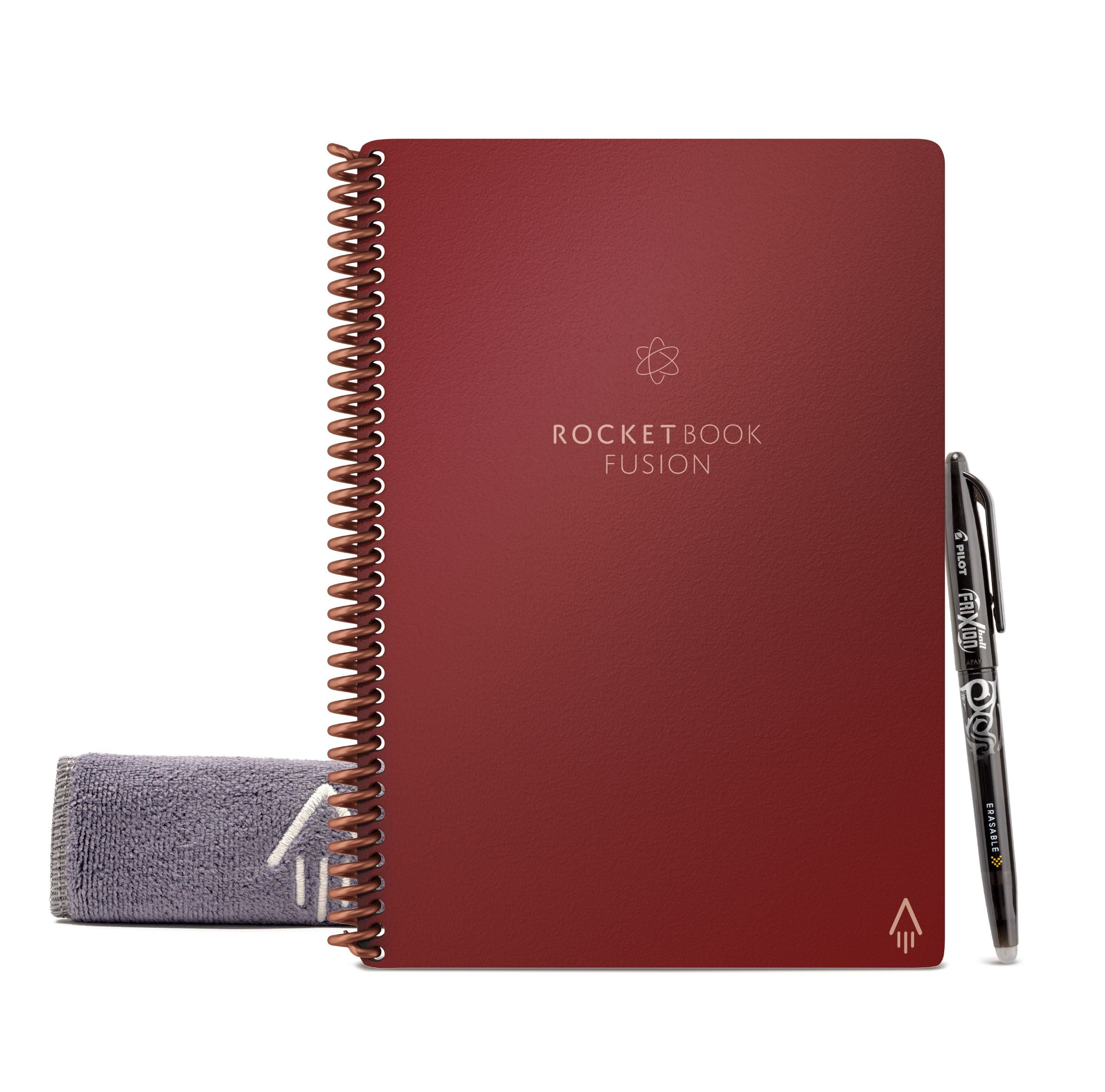"Rocketbook Fusion Smart Reusable and Sustainable Smart Spiral Notebook ...