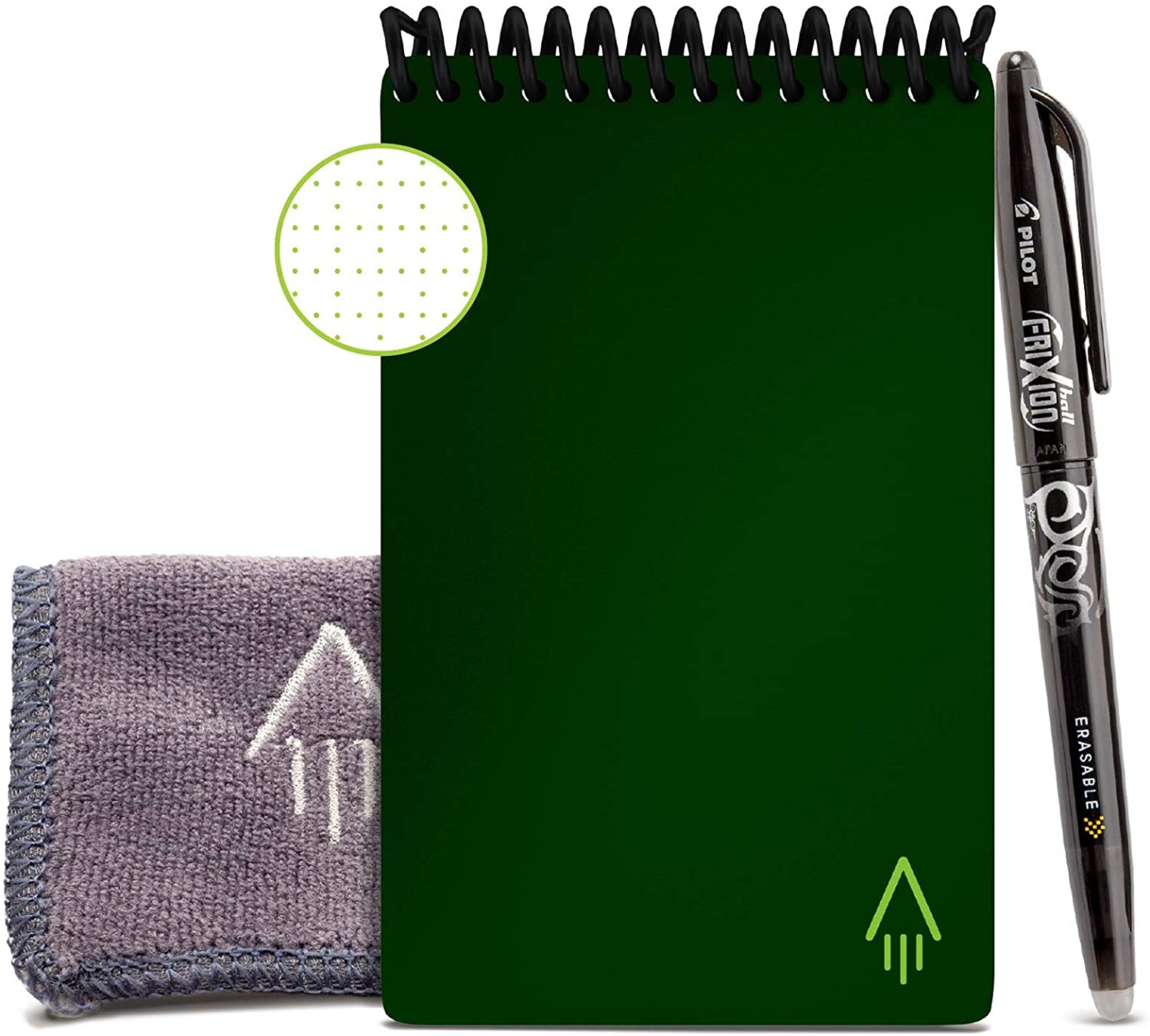 Rocketbook Mini Digital Reusable Notepad - Green - Mini Size Eco ...