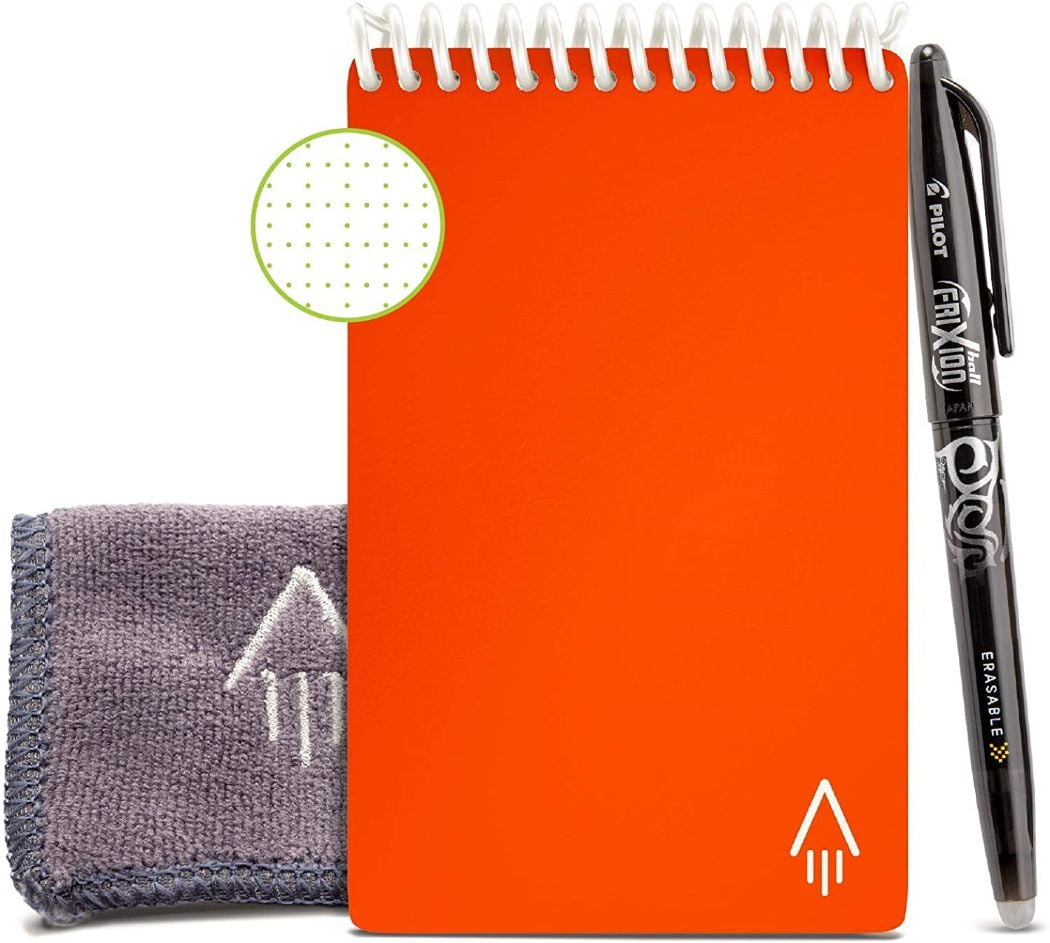 "Rocketbook Mini Smart Reusable and Sustainable Smart Spiral Notepad ...