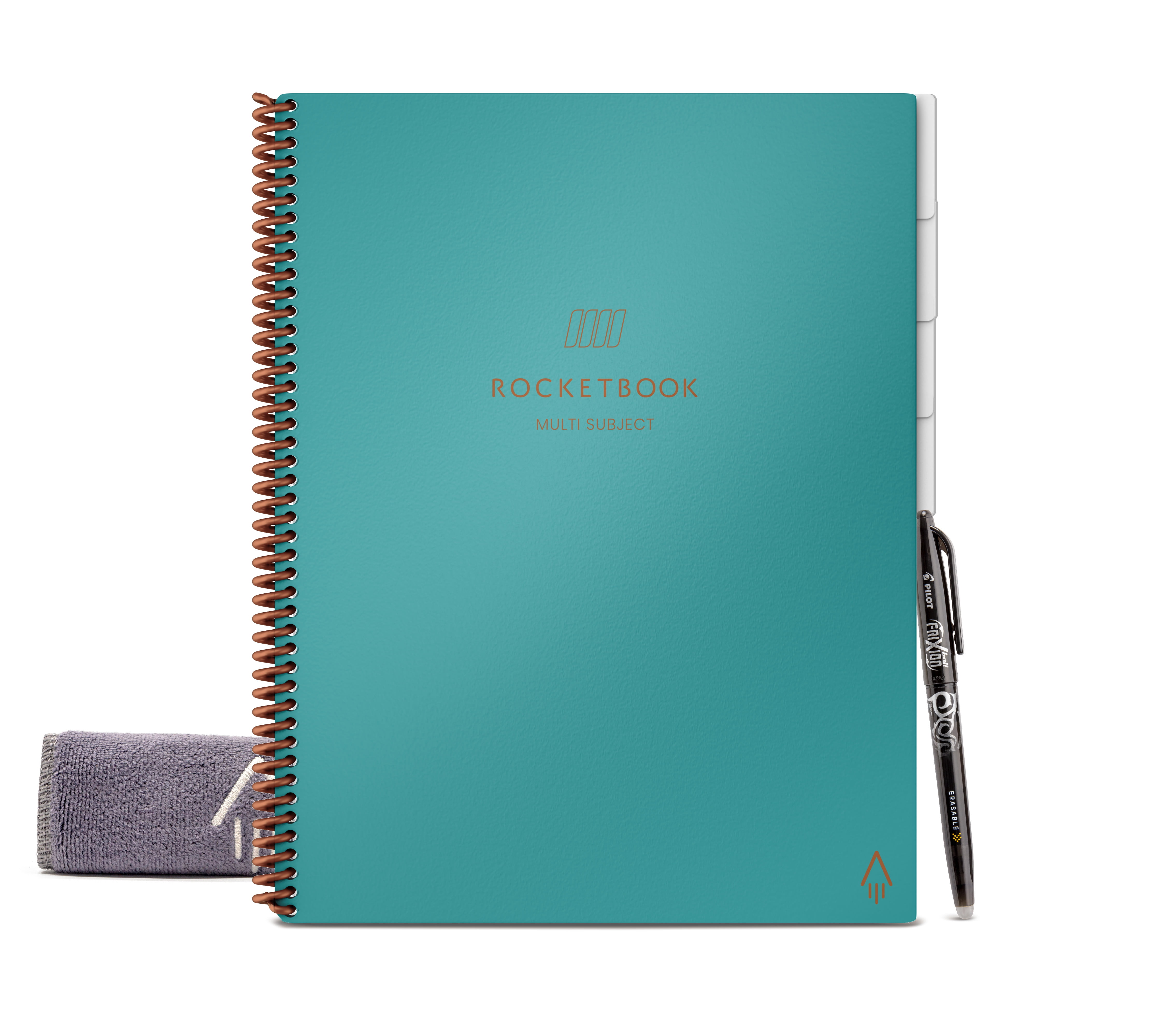 Rocketbook Multi-Subject Smart Reusable Notebook, Lined, 70 Pages, 8.5 ...