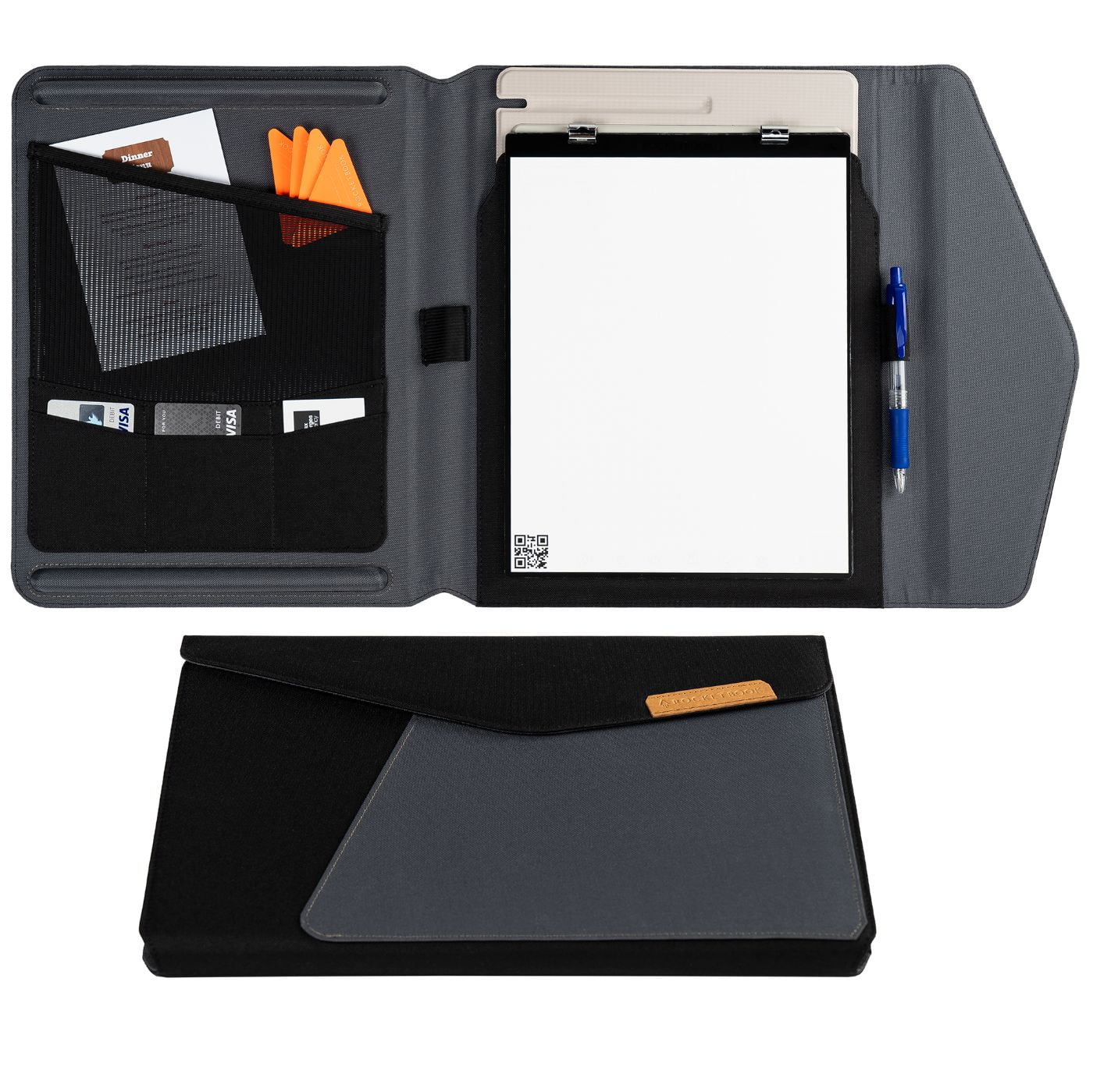 Rocketbook Orbit Capsule Folio Cover for Orbit Notepad - Black - Letter ...
