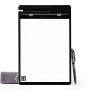 Rocketbook Flip Smart Reusable Spiral Notepad, Black, Letter Size Eco ...